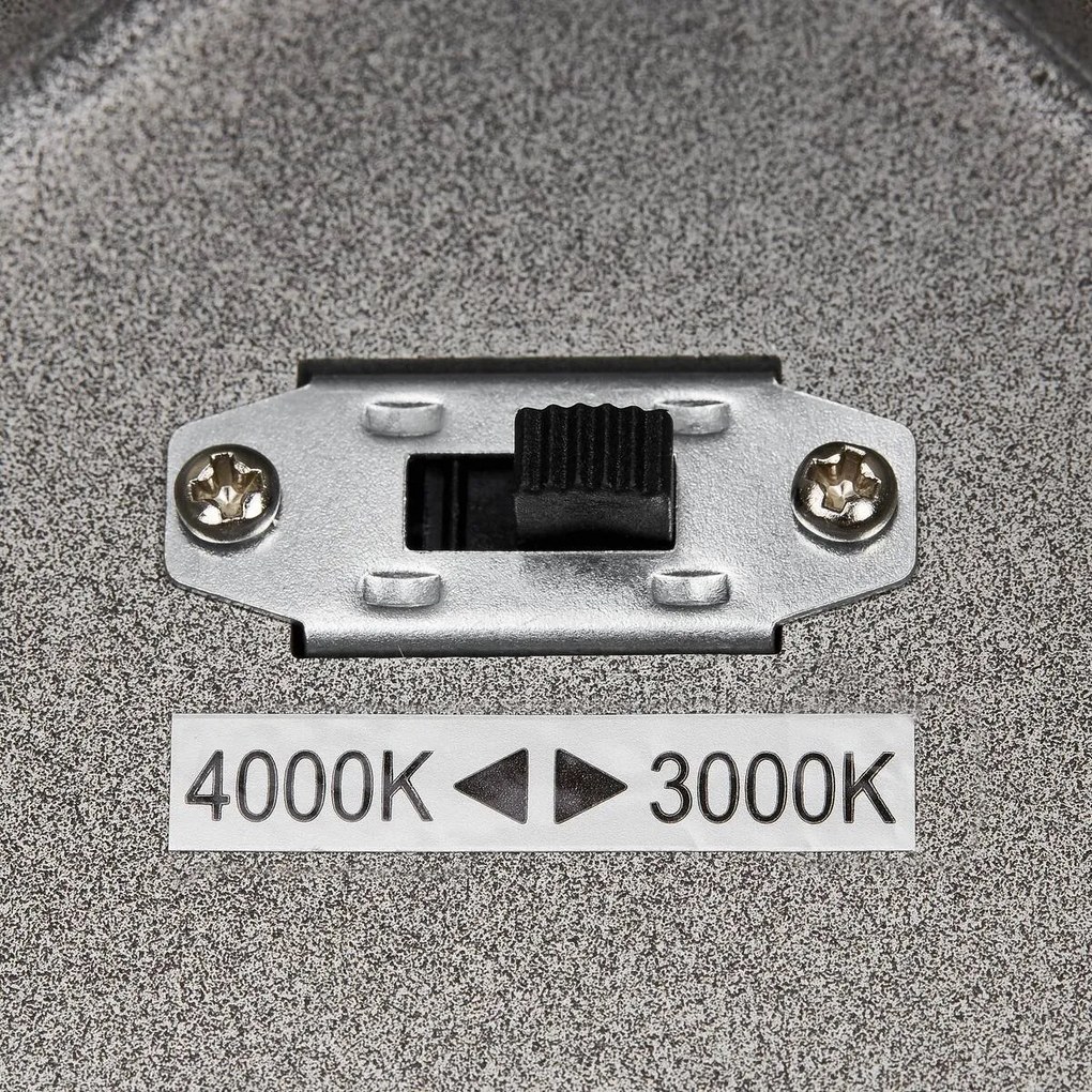 LA 1003439 ENOLA SQUARE L Outdoor, stropní LED svítidlo, antracitové, CCT 3000/4000K - BIG WHITE (SLV)