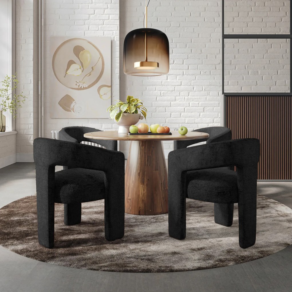 Designové čalouněné jídelní křeslo Leith - výběr z 18 provedení