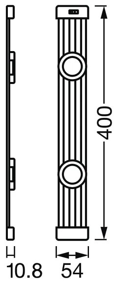 Ledvance - LED Stmívatelné osvětlení nábytku se senzorem LINEAR 2xLED/3,5W/230V