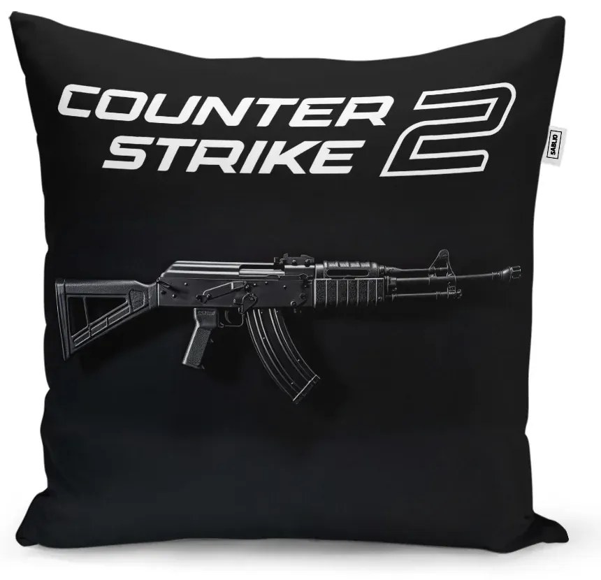 Sablio Polštář Counter Strike 2 AK - 60x60 cm