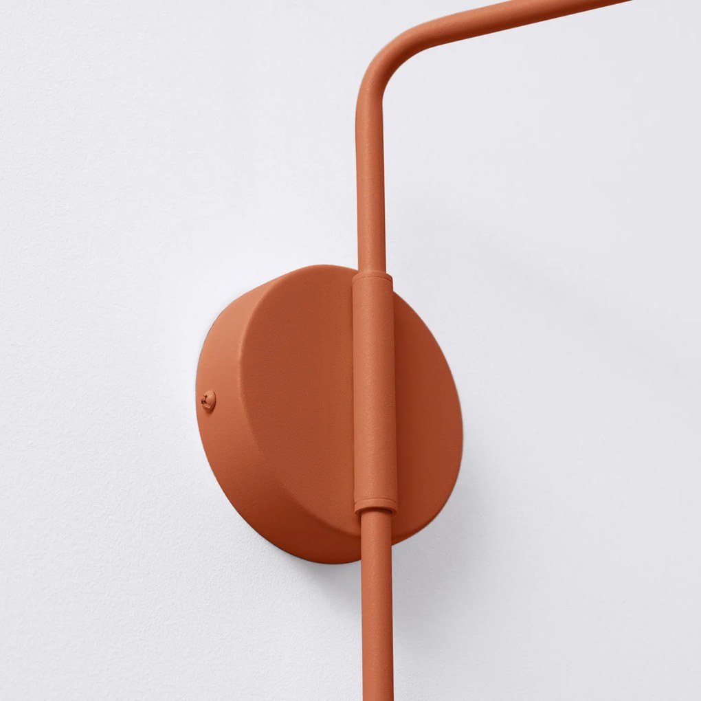 Sollux Lighting Nástěnné svítidlo NOX okrově červené