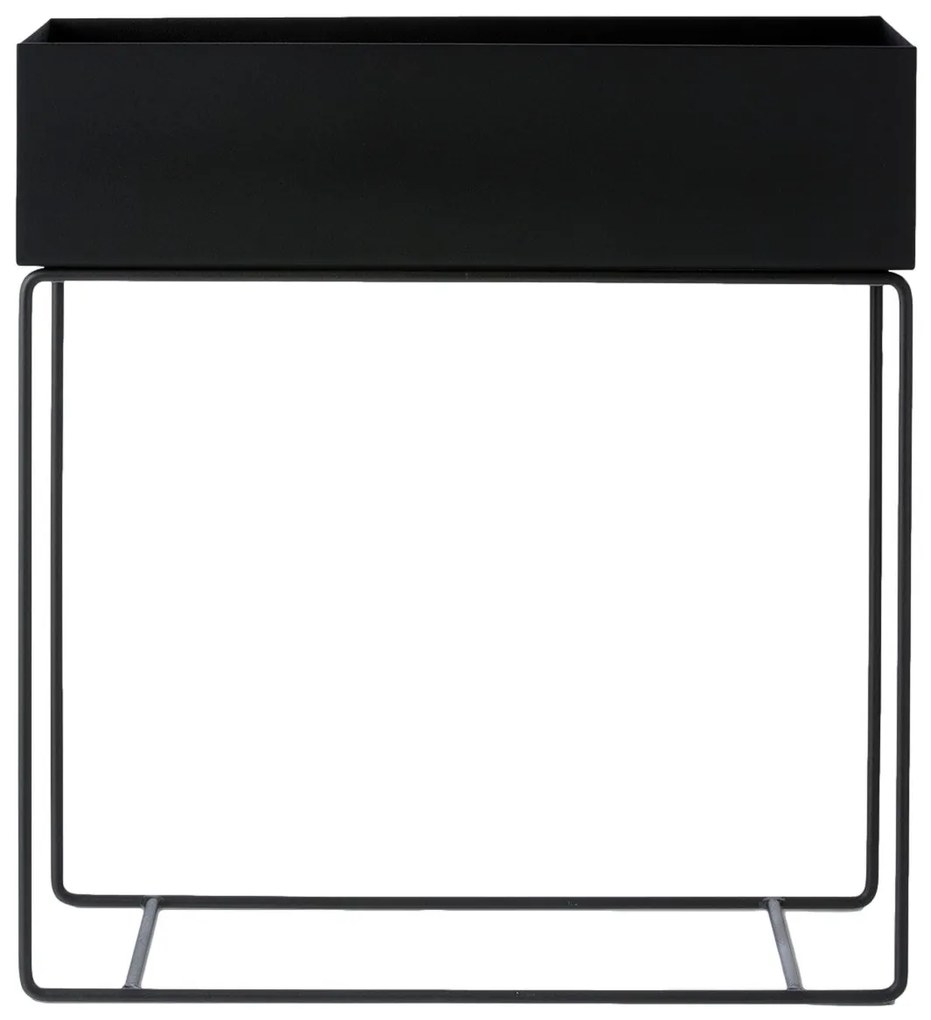 FERM LIVING Truhlík Plant Box, Black