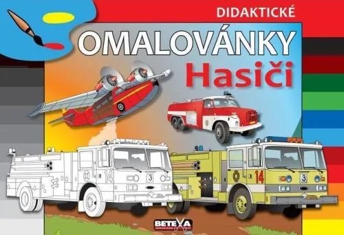 Didaktické omalovánky Hasiči