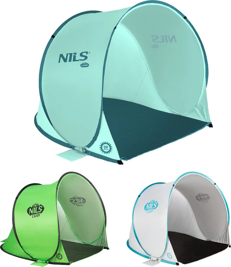 NC3173 MENTOLOVÝ SAMOROZKLÁDACÍ PLÁŽOVÝ STAN NILS CAMP