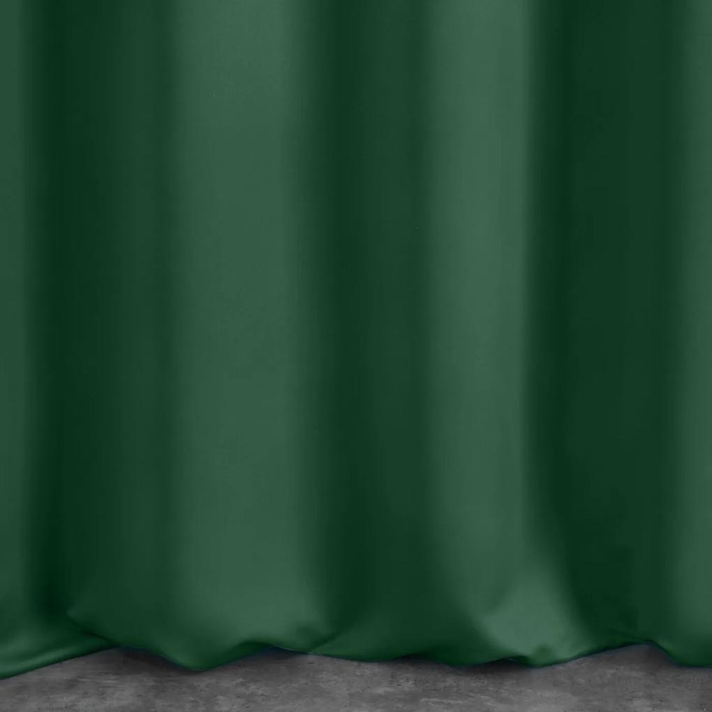 Dekorační závěs s řasící páskou zatemňující PREMIUM BLACKOUT 20 140x250 cm zelená (cena za 1 kus) MyBestHome