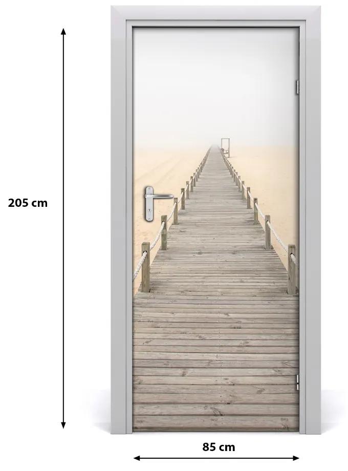 Fototapeta na dveře stezska na pláži 85x205 cm