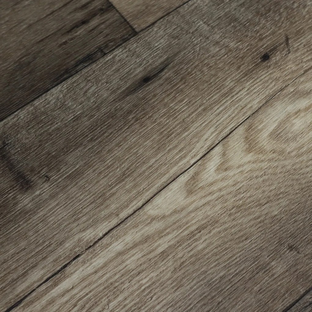 Beauflor, PVC podlaha - lino Texalino Supreme 997 D Valley Oak - dub, na míru, šíře 2m,3m,4m,5m, hnědá, filc, chodba / předsíň