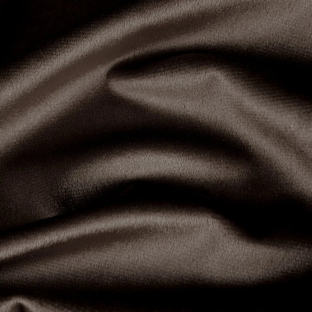 ZATEMŇOVACÍ ZÁVĚS NA PÁSCE MELANIE 140X270 CM TMAVĚ HNĚDÝ
