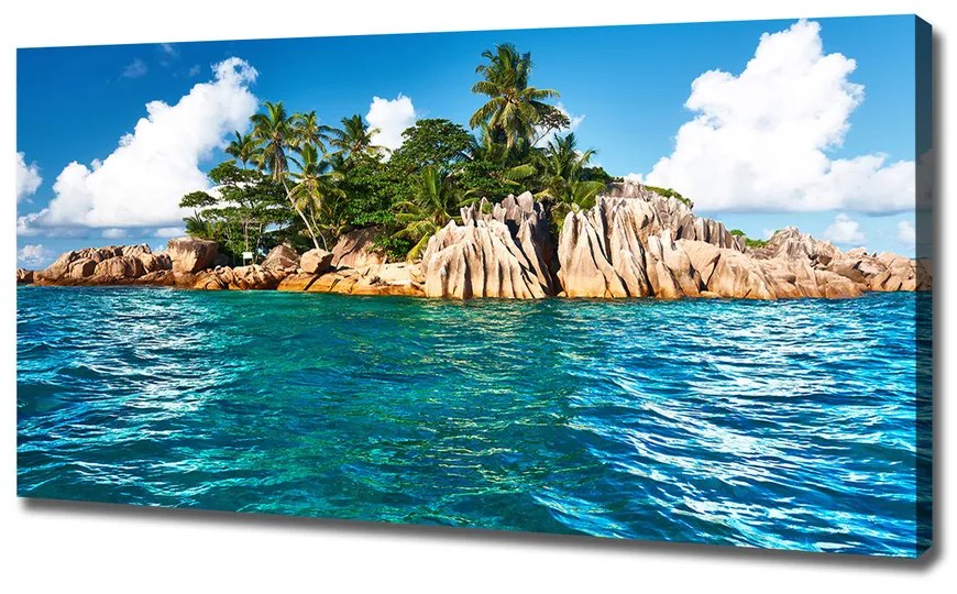 Wallmuralia Foto obraz na plátně Tropický ostrov 120x60 cm