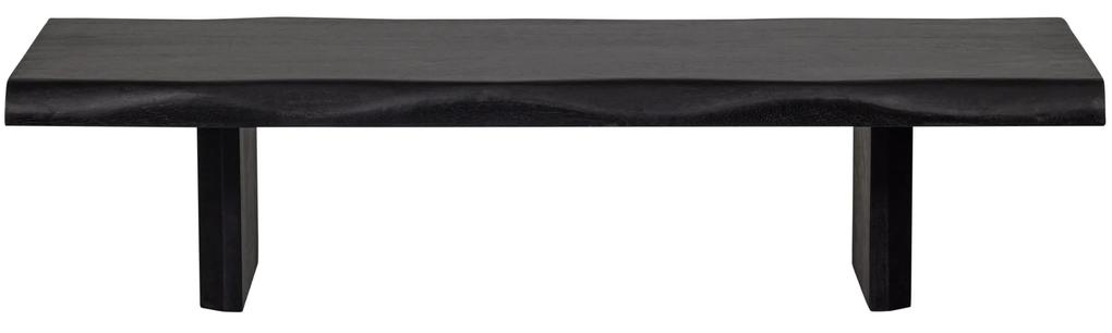 WOOOD Konferenční stolek CALI mango černá 120cm