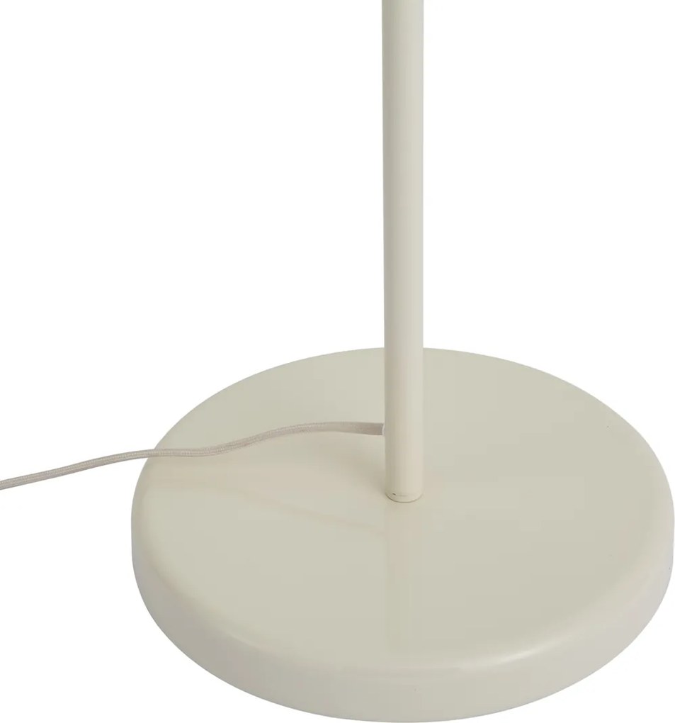 Retro stojací lampa béžová 140 cm - Ophelia