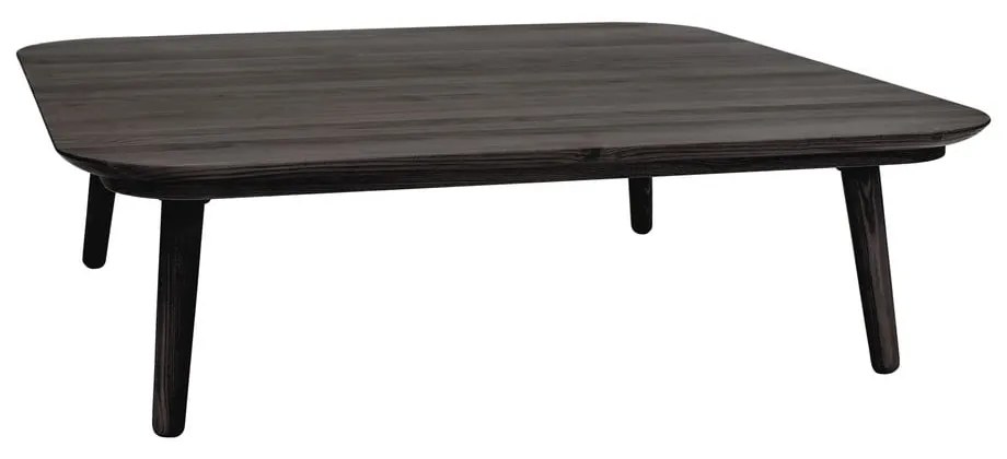 Šedý konferenční stolek z jasanového dřeva Ragaba Contrast Tetra, 110 x 110cm