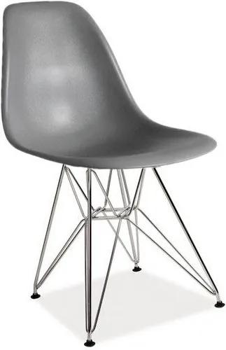 Jídelní židle LINO - šedá