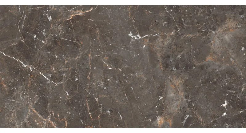 Mexen Champion Hnědý vzorek glazovaného rektifikovaného gresu G1, podlahová a stěnová dlaždice, lesk - TL116-00-S