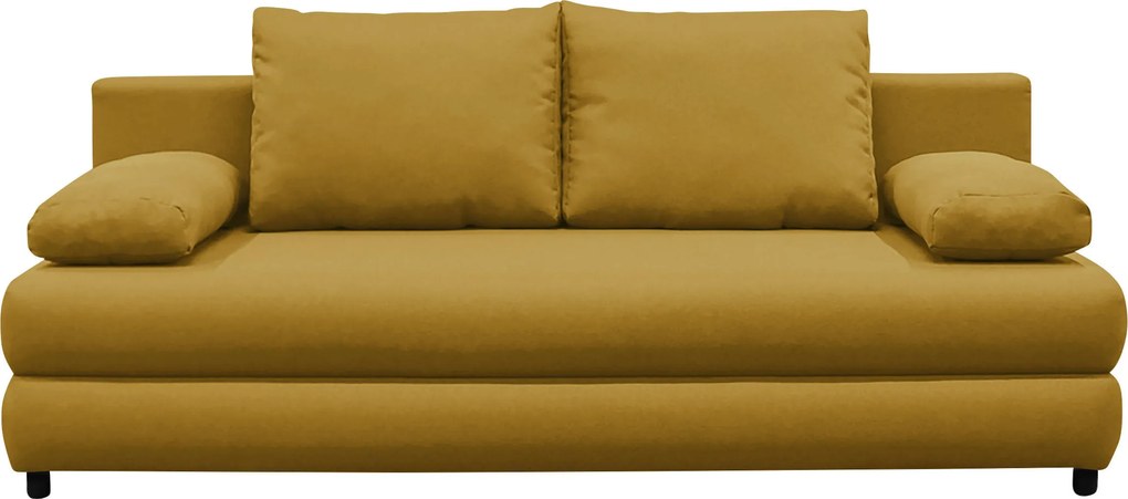 XXXLutz ROZKLÁDACÍ POHOVKA, textil, žlutá P & B - Rozkládací pohovky - 001574003608