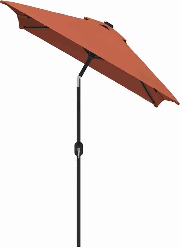 vidaXL Slunečník 200 x 300 cm pískově obdélníkový [44503] Barva: Azurová