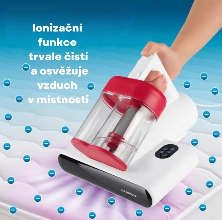 CleanMaxx Cyklónový sterilizační a dezinfekční vysavač s UV-C světlem DES-15061