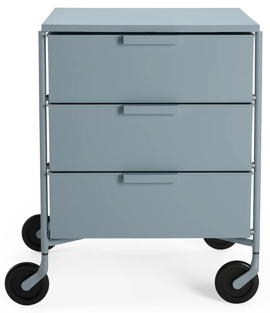 Kancelářský kontejner MOBIL MAT 3 s kolečky, více barev - Kartell Barva: matná švestková