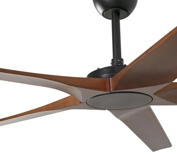 FARO 34190WT - Stropní ventilátor BIGWOOD XL borovice/černá pr. 200 cm WT + DO