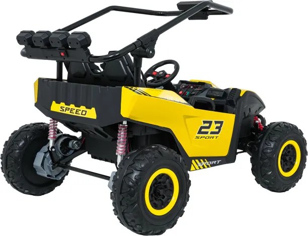 Elektrické autíčko Buggy TURBO 23 žluté