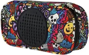 PIXIE CREW studentský penál Grafitti malý panel / od 6 let
