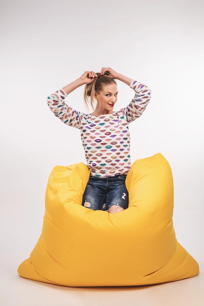 Tuli Smart sedací vak Provedení: Abstrakt - vzorovaný polyester