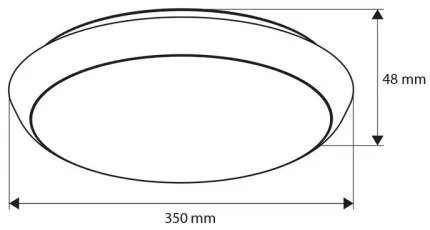 LED svítidlo McLED Calvia 30 18/24/30W CCT 3000/4000/6000K IP65 bílá/černá/stříbrná ML-411.012.42.0
