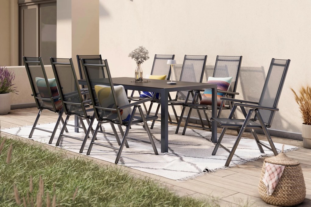 XXXLutz ZAHRADNÍ SESTAVA kov, plast, textil Ambia Garden - Online Only zahradní nábytek - 000422016001