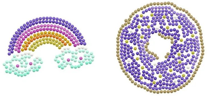 Diamond Dotz Velká sada diamantové tvoření Jednorožec Dotzies