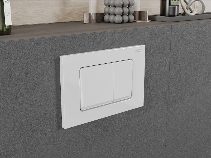 Mexen FENIX 10 - splachovací tlačítko pro Mexen modul FENIX XS, bílá, 601000