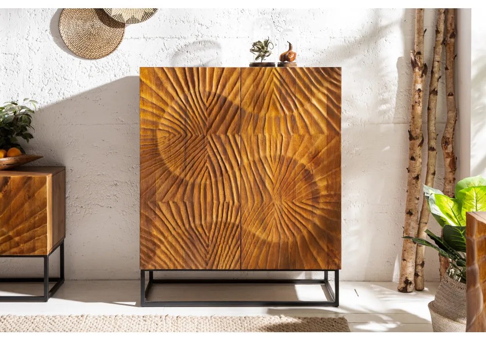 Massive home | Designová komoda 100 cm Scorpion mango