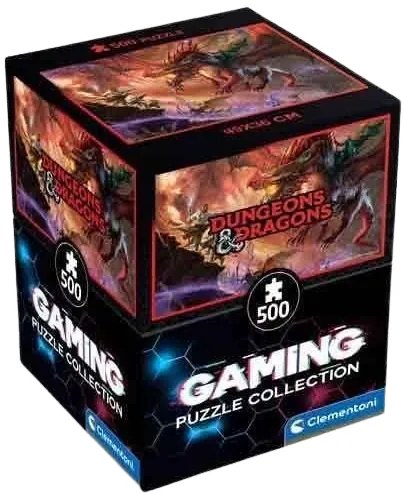 Clementoni - Puzzle 500 Cube Dungeons & Dragons