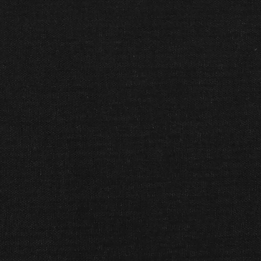 Box spring postel s matrací černá 120x190 cm textil 3269692