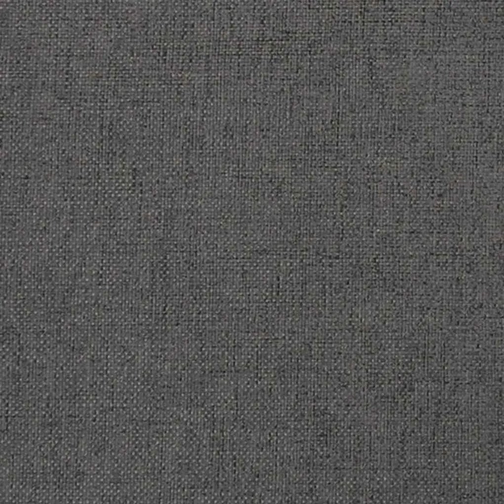 Relaxační křeslo tmavě šedé textil 341149