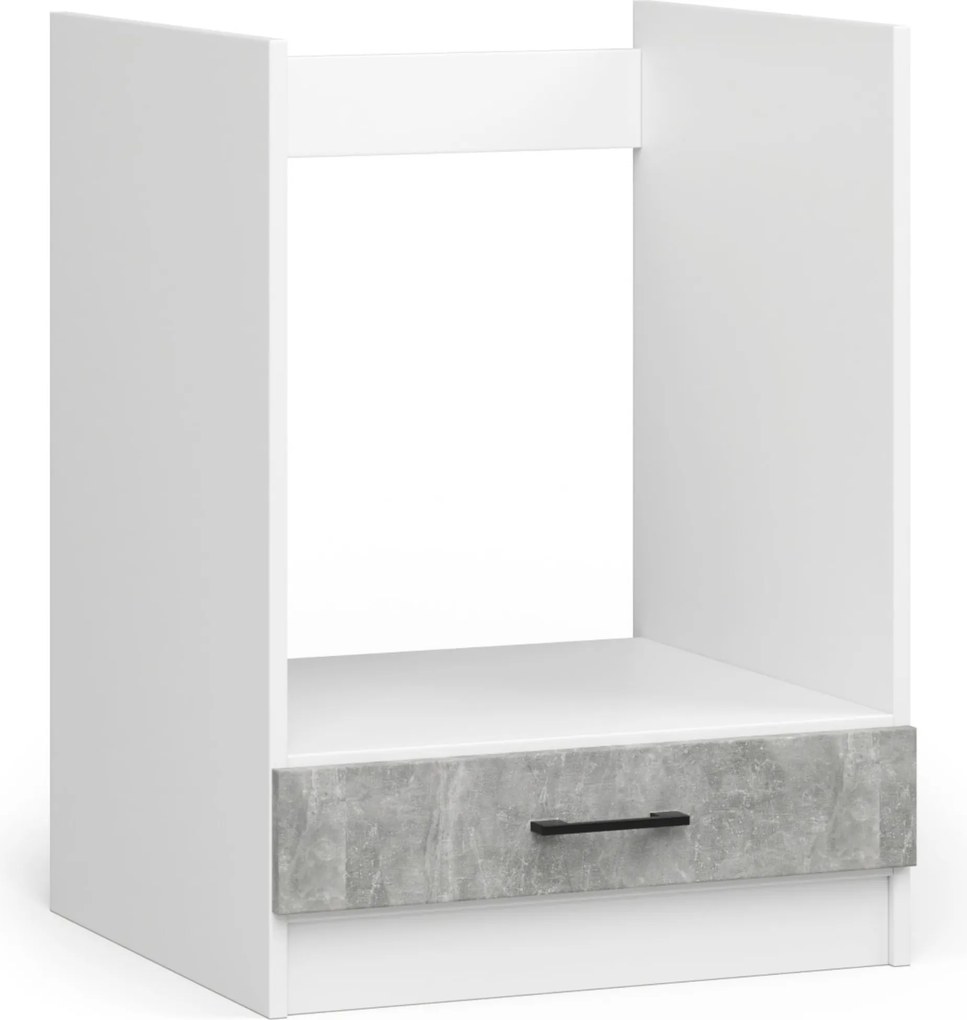 Kuchyňská skříňka Olivia S60KU bílá/beton