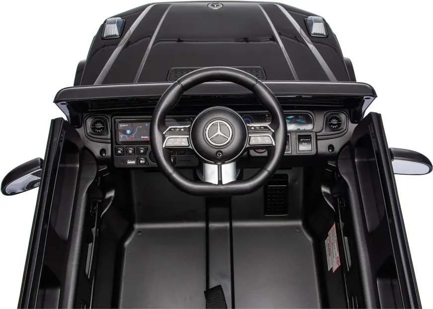 LEAN CARS Akumulátorové vozidlo Mercedes G 4x4 24 V 2580, černé