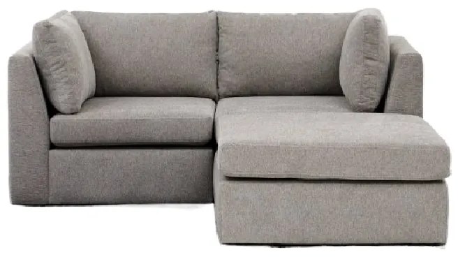 Hanah Home Rohová pohovka MOTTONA MINI světle šedá