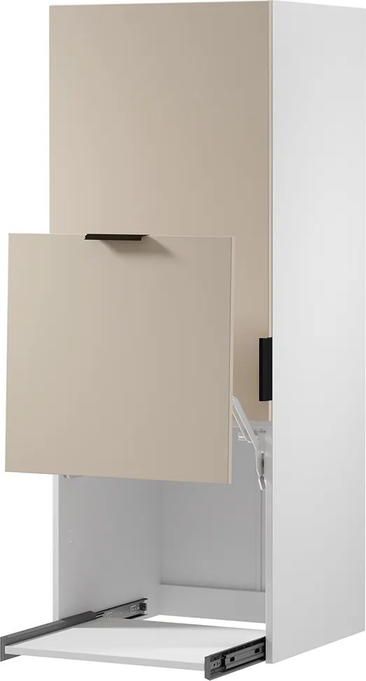 SORENTO pl | horní skříňka N60N multifunkční nástavec | 60 cm | LEVÁ | bílá/béžová