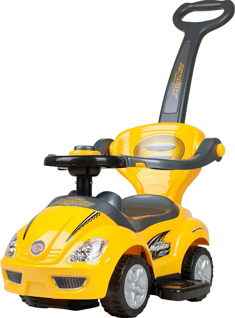 Dětské jezdítko 3v1 Bayo Mega Car yellow