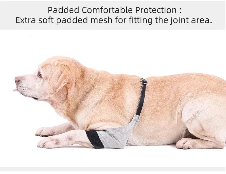PEPU Podpora psích nohou  prodyšný měkký pohodlný chránič, Barvy L
