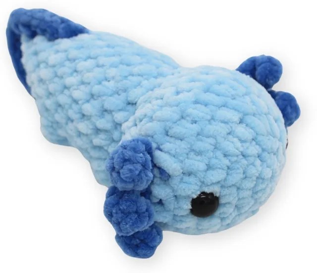 Vali Crochet Háčkovaný Axolotl Barva zvířátka: Tyrkysová