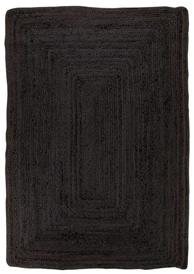 Černý koberec House Nordic Bombay Rug, 180 x 240 cm