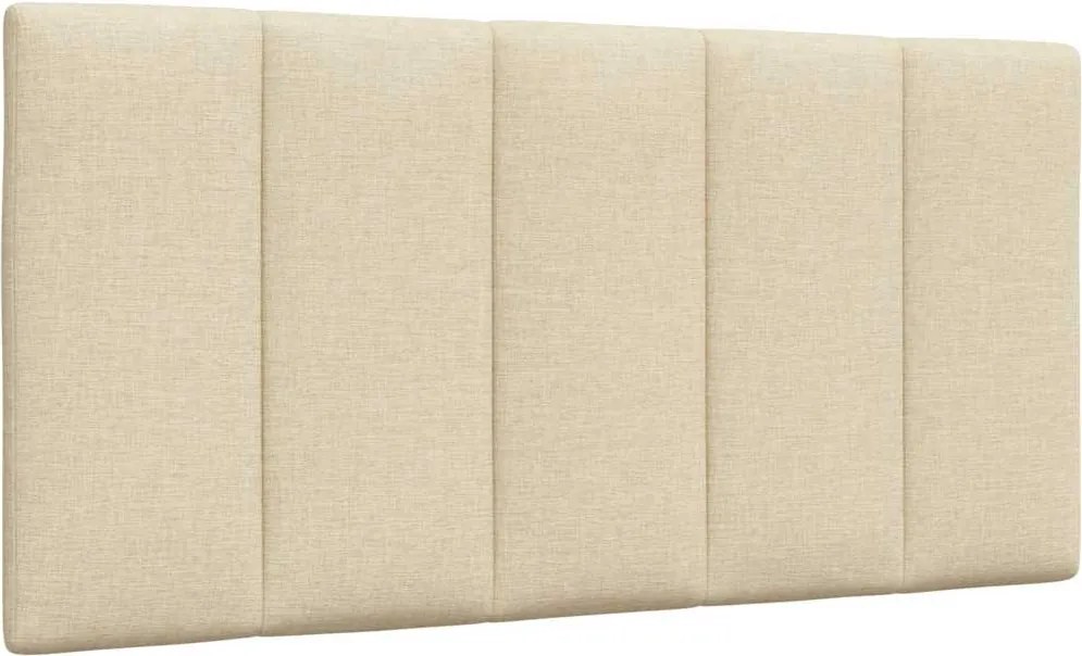 Rám postele bez matrace Hanko krémová 100 x 200 cm textil 3310375