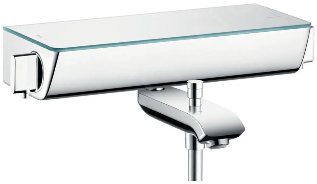 Hansgrohe Ecostat Select, termostatická vanová baterie, bílá/chromová, 13141400
