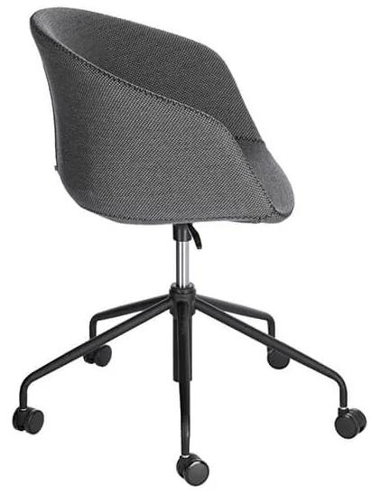 Kancelářská židle zadine tmavě šedá MUZZA