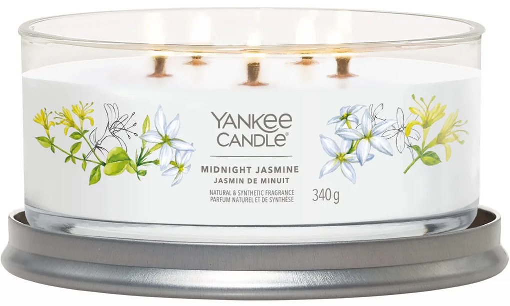 Yankee Candle – Signature Tumbler svíčka Midnight Jasmine (Půlnoční jasmín) Velikost: střední 340 g