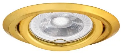Kanlux ARGUS CT-2115-G, průměr 95 mm - Podhledové bodové svítidlo žluté zlato 5905339003041