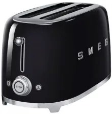 SMEG TSF02BLEU topinkovač 4 plátkový - černá