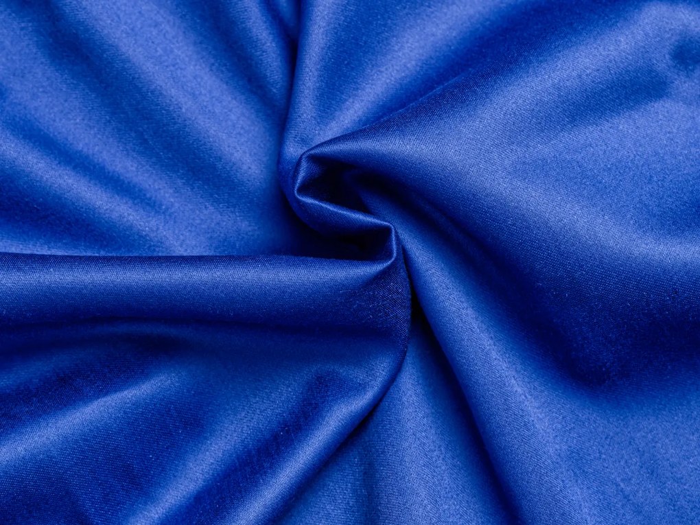 Napínací saténové prostěradlo tmavě modré Rozměr: 200x200 cm