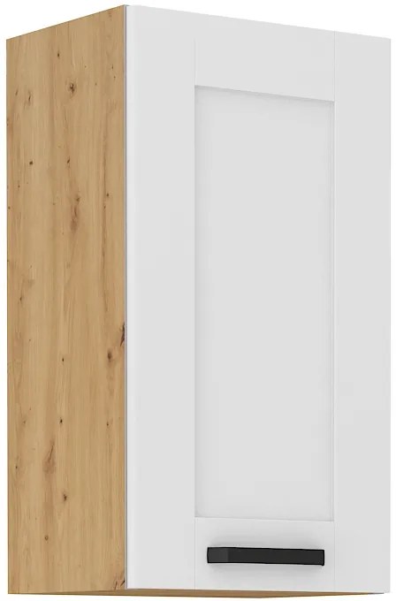 Kuchyňská skříňka LUNA 40 G-72 1F korpus: dub artisan, barva dvířek: šedá DUST